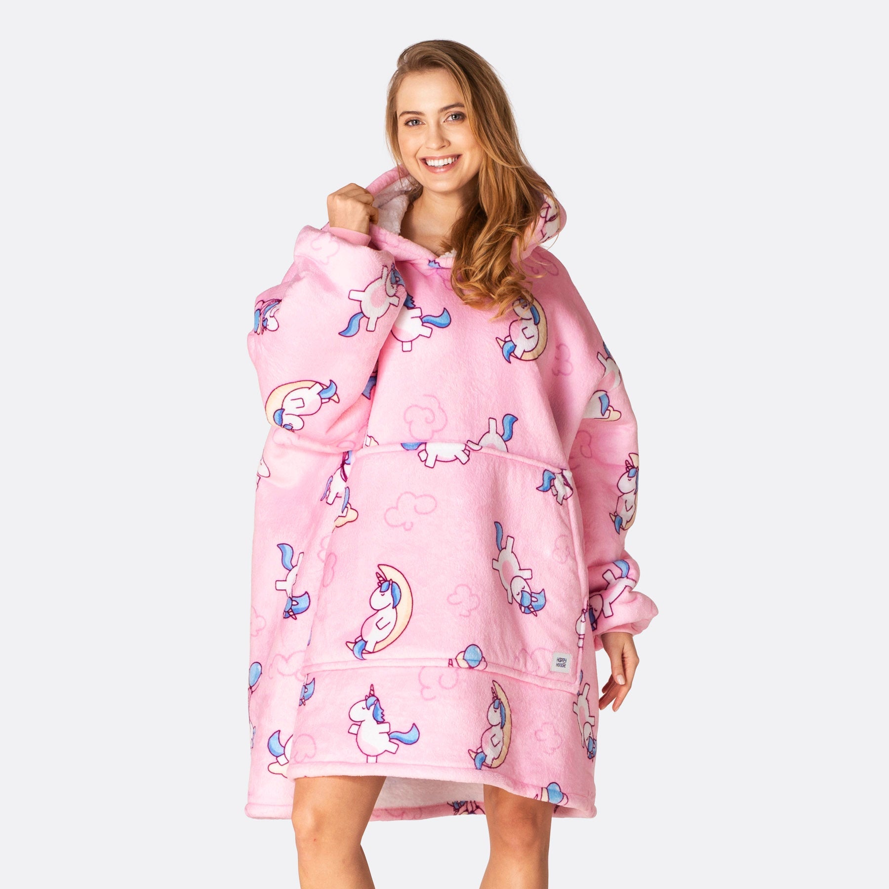 Enhjørning HappyHoodie – SillySanta.dk