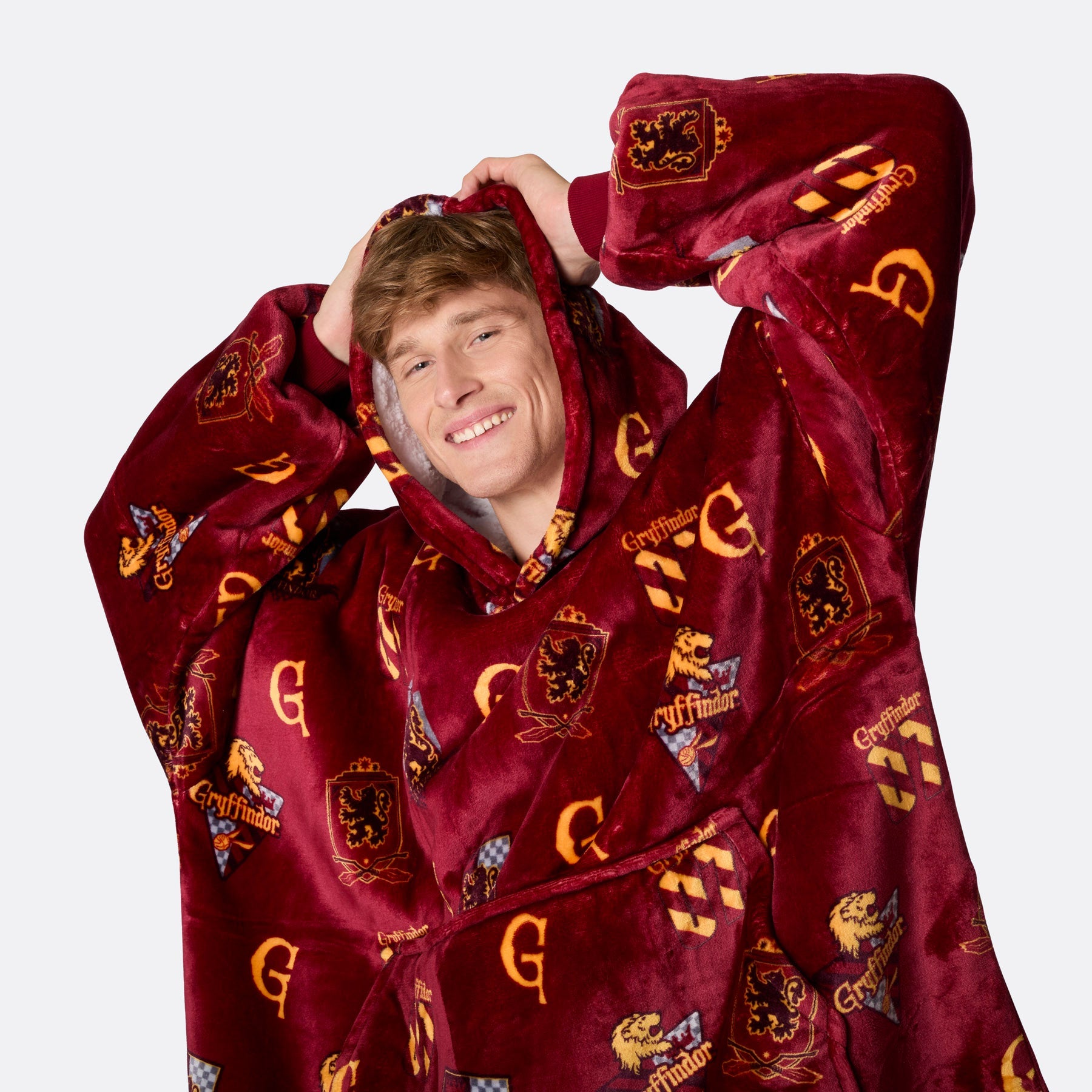 Harry Potter Gryffindor HappyHoodie – SillySanta.dk