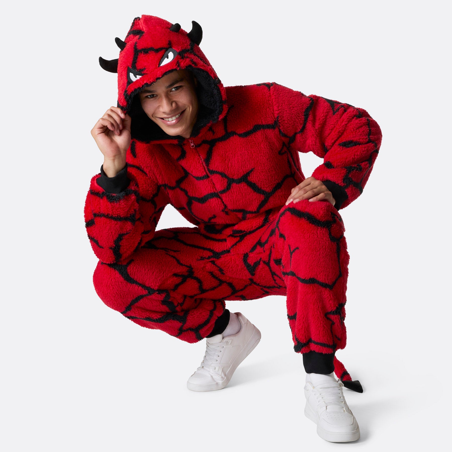 Djævel Onesie Herre – SillySanta.dk