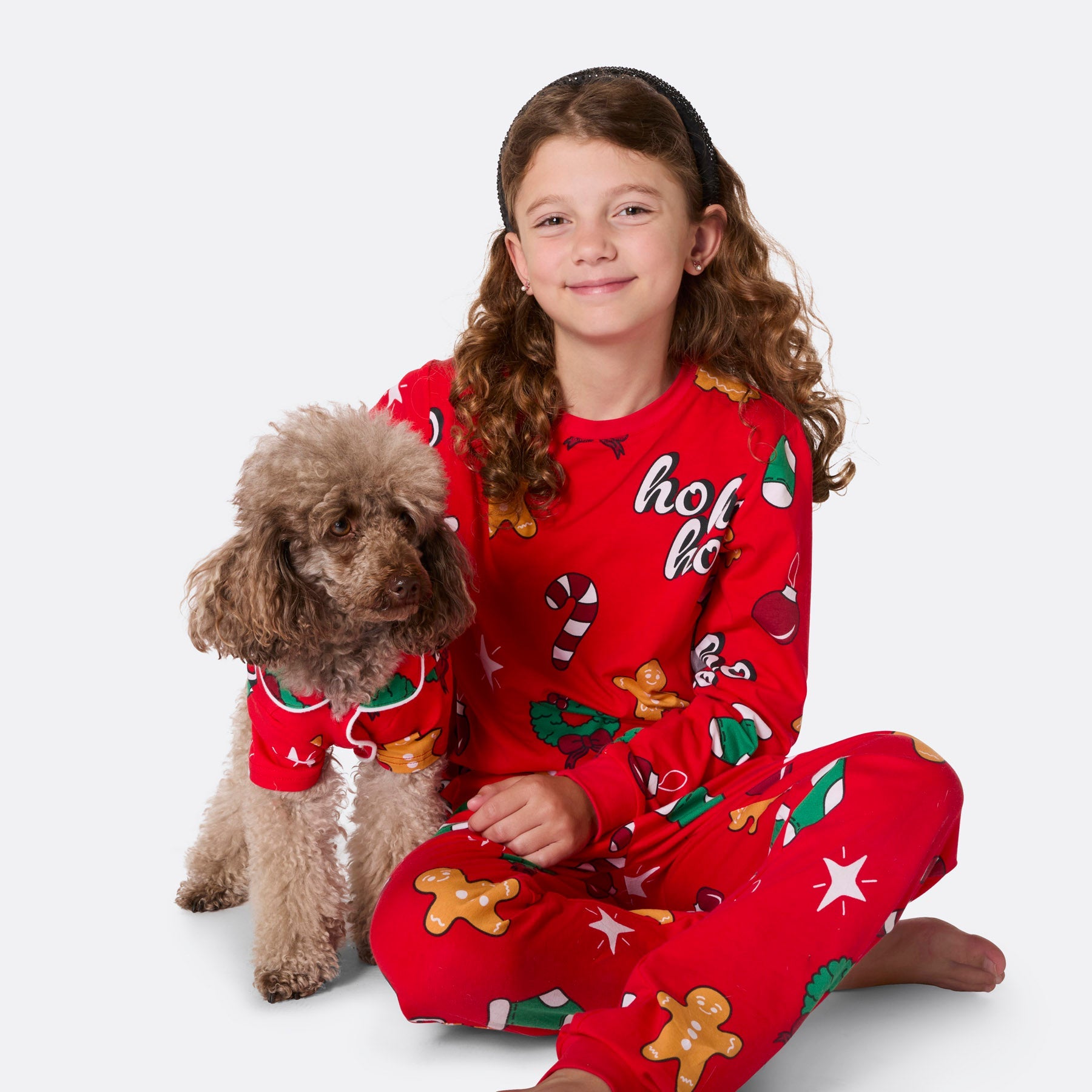 Hohoho Rød Julepyjamas Børn – SillySanta.dk