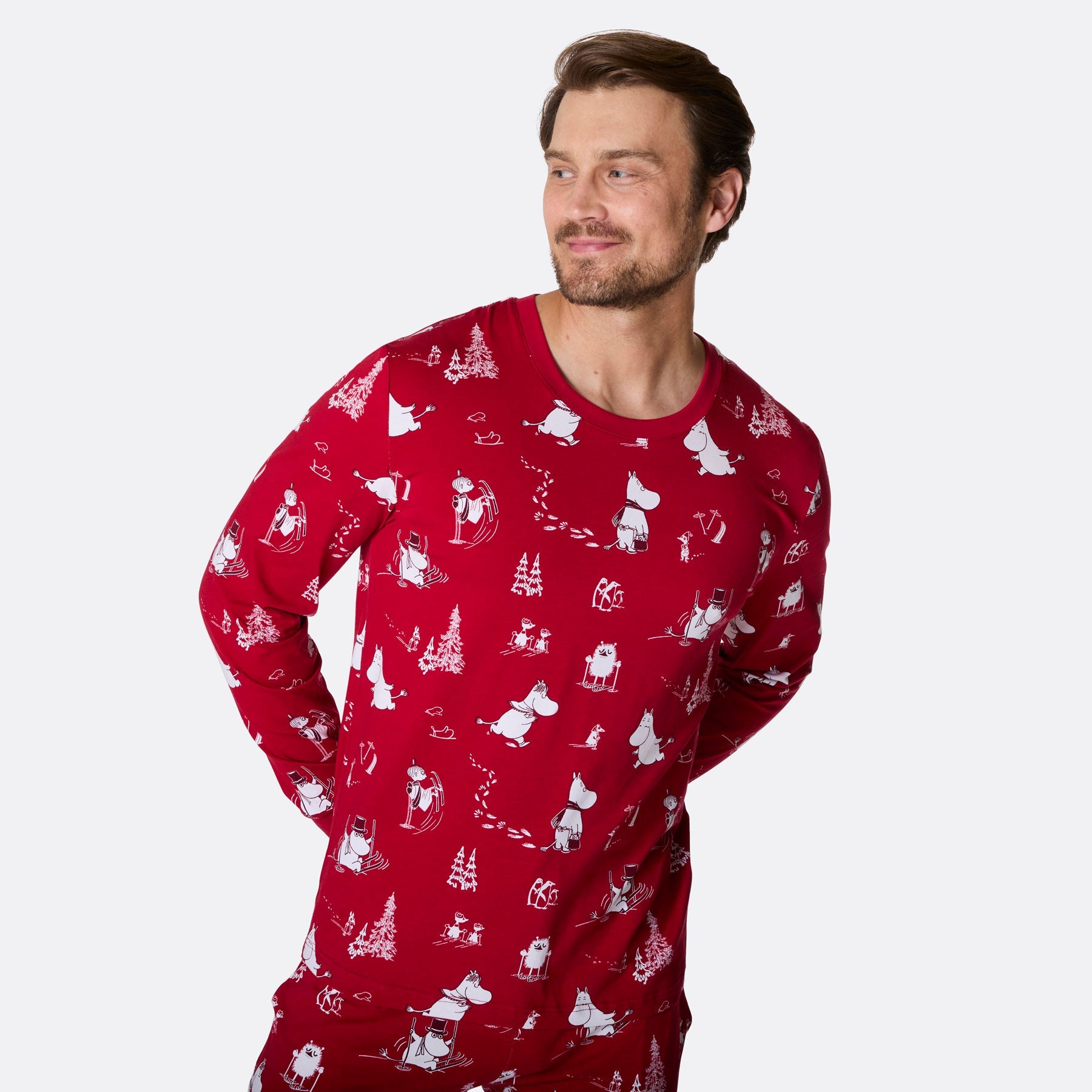 Mumi Julepyjamas Herre – SillySanta.dk