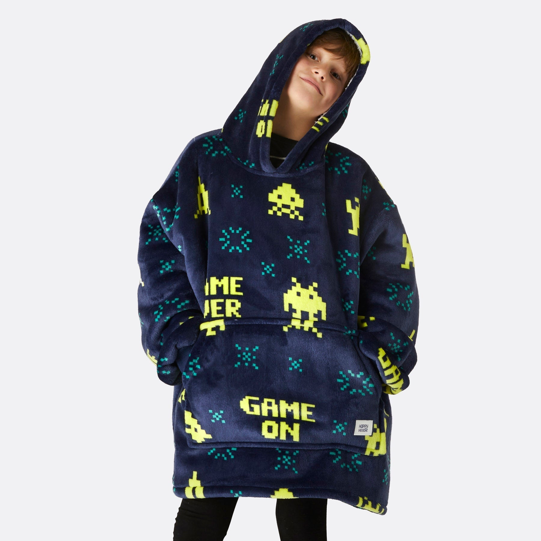 Game Over HappyHoodie Børn – SillySanta.dk