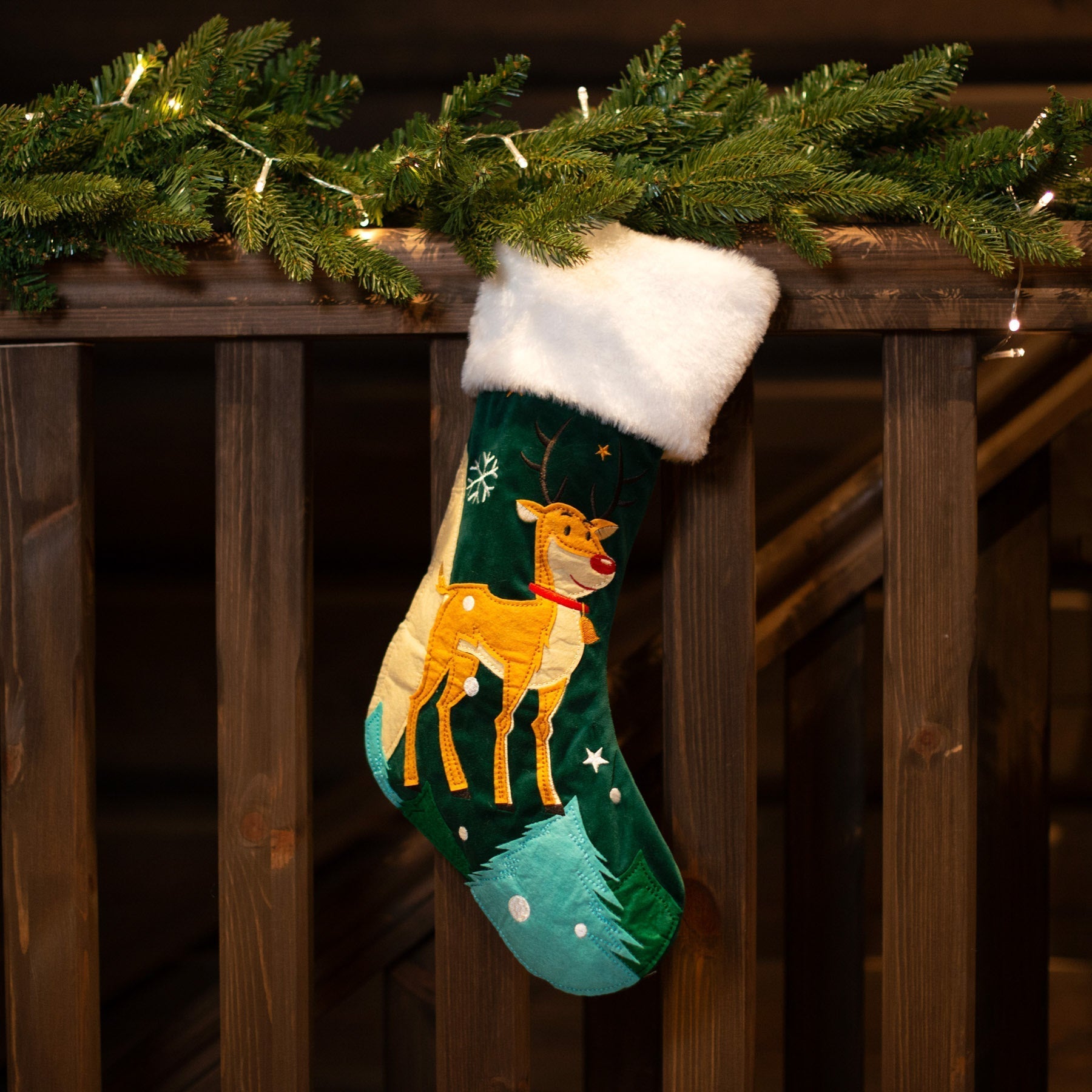 Rensdyr Matchende Familie Julesok – SillySanta.dk